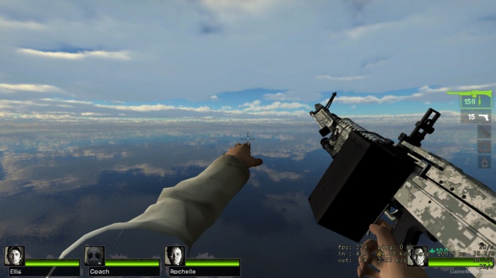 Default M60 - L4D1 Animations (BETA) (Left 4 Dead 2) - GameMaps