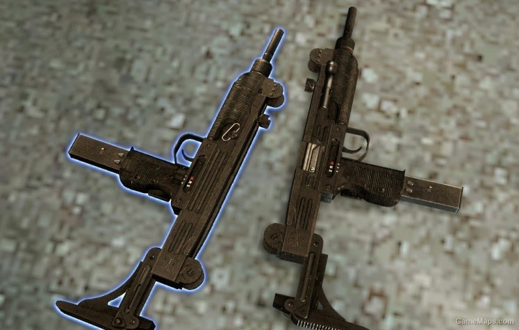 Detailed UZI (Left 4 Dead 2) - GameMaps