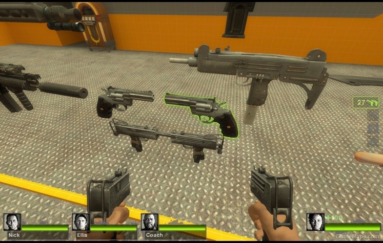 Dual Uzi Compile Example (Left 4 Dead 2) - GameMaps