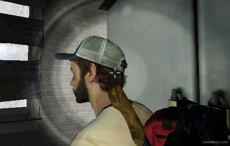 Ellis head with beard and Harley Davidson cap (Left 4 Dead 2) - GameMaps