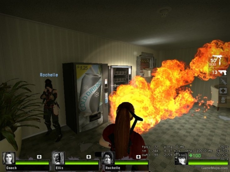 Flamethrower Replaces Baseball Bat as Official Melee (Left 4 Dead 2 ...