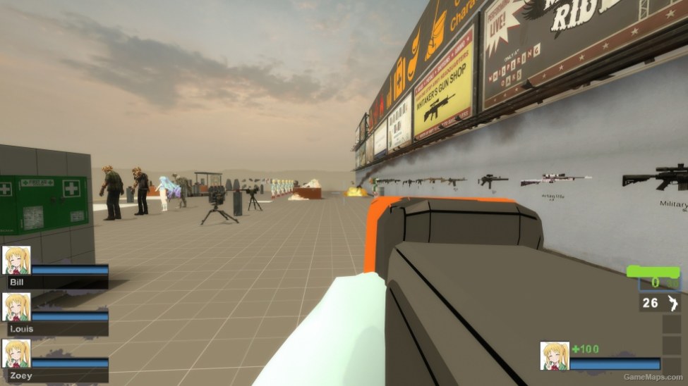 Girls Frontline Jupiter (Grenade Launcher) [request] (Left 4 Dead 2 ...