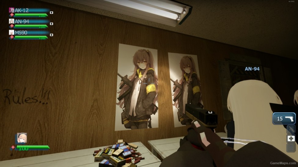 Girls Frontline MOD UI V2（少女前线MOD UI第二版） (Left 4 Dead 2) - GameMaps