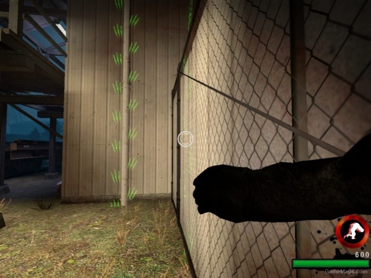 green claws as personalized staircase of the infected (Left 4 Dead 2 ...