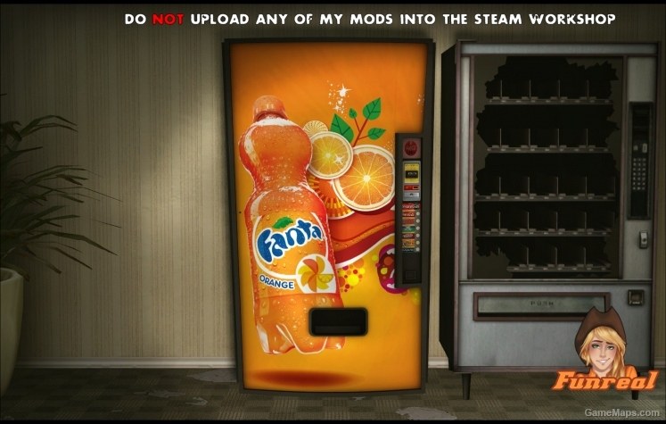 HD | Fanta Vending Machine (Left 4 Dead 2) - GameMaps