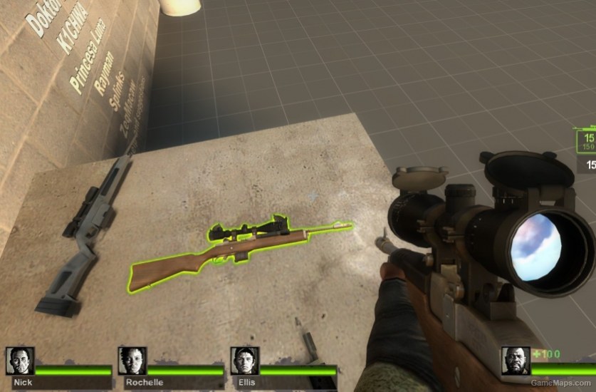 Hunting Rifle Upgrade (Left 4 Dead 2) - GameMaps