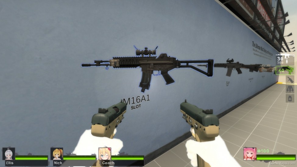 K2 Assault DPI[M16] (Left 4 Dead 2) - GameMaps