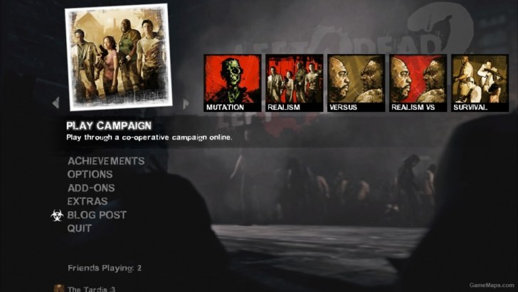 Menus Mods - Left 4 Dead 2 - GameMaps