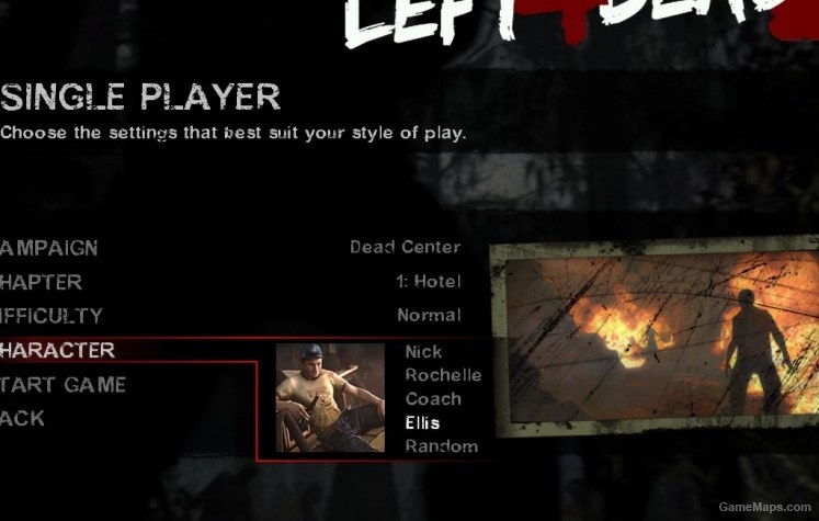 L4D2 Bio Character Icons (Left 4 Dead 2) - GameMaps