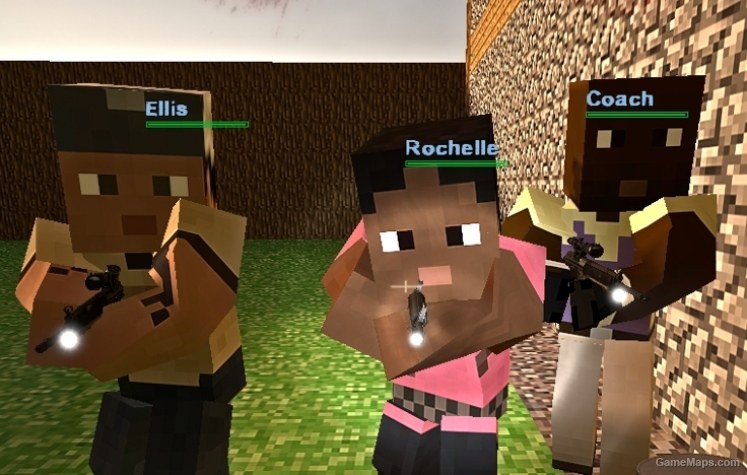 L4D2 Minecraft Survivors (Left 4 Dead 2) - GameMaps