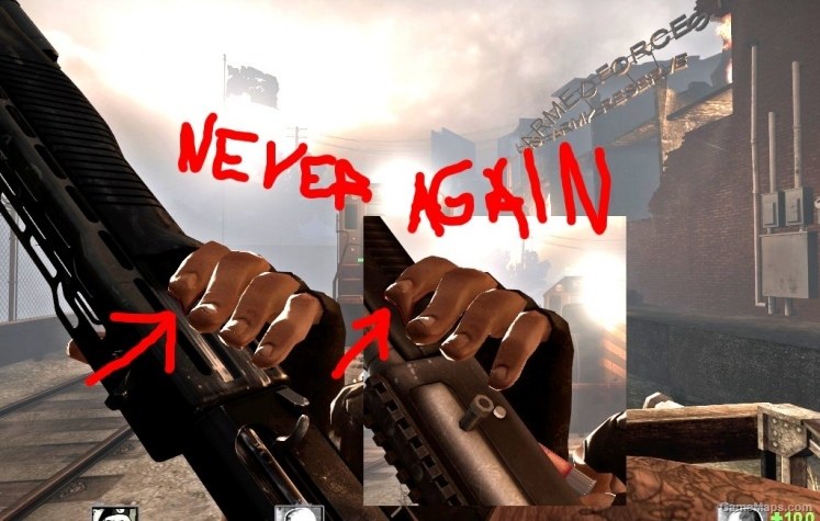L4D Survivor Hands Fixed (Left 4 Dead 2) - GameMaps
