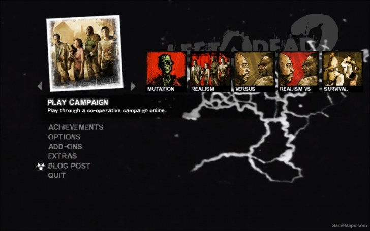 Menus Mods - Left 4 Dead 2 - GameMaps