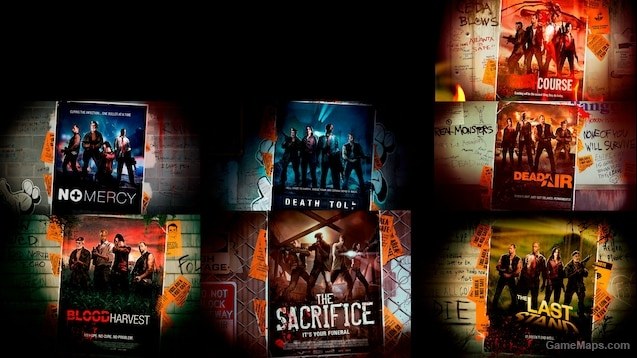 Left 4 Dead - Loading Screens REMAKE (Complete Posters Pack 4K) (Left 4 ...