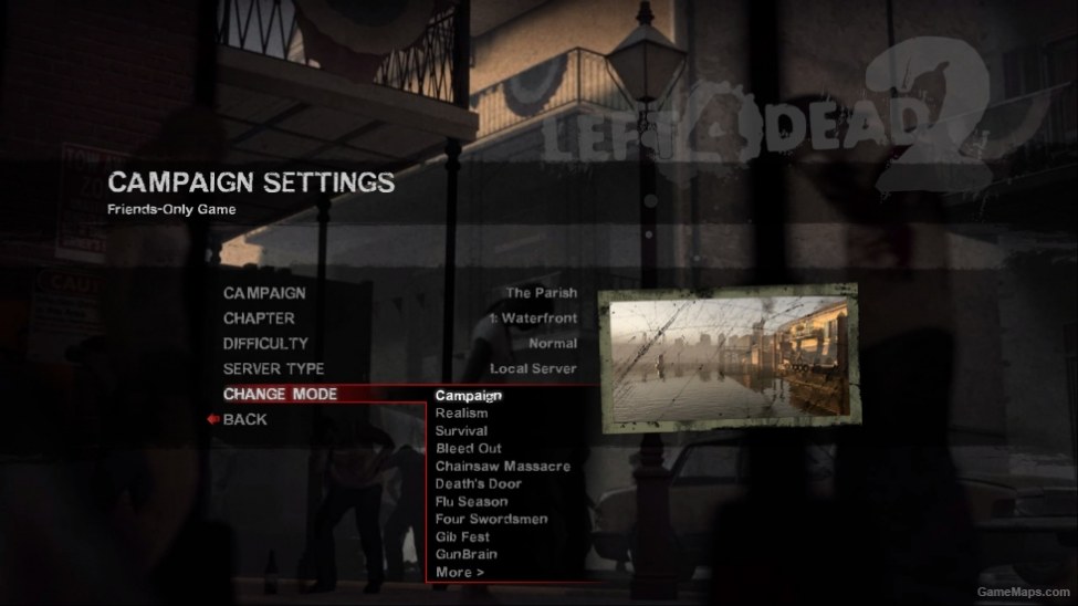 Lobby Mode Changer (Left 4 Dead 2) - GameMaps