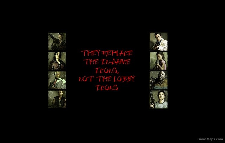 Lobby Survivor Portraits (Left 4 Dead 2) - GameMaps