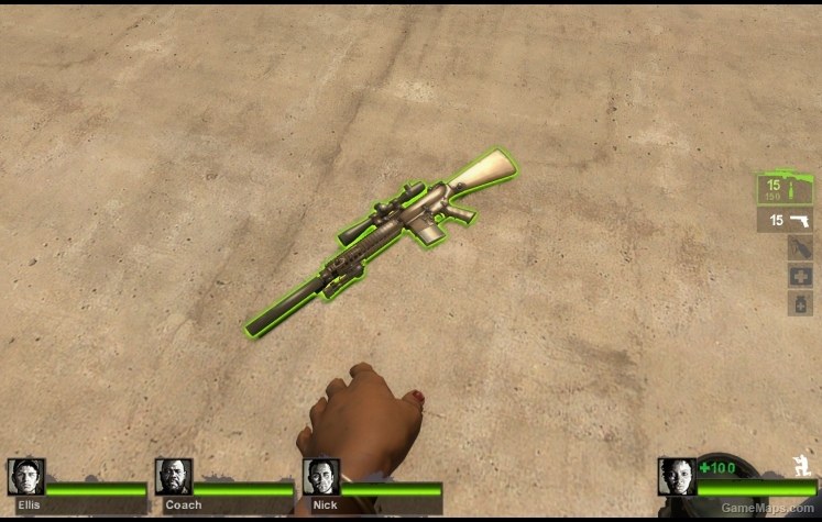 M110 MoH Sniper Rifle (Military Sniper) (Left 4 Dead 2) - GameMaps