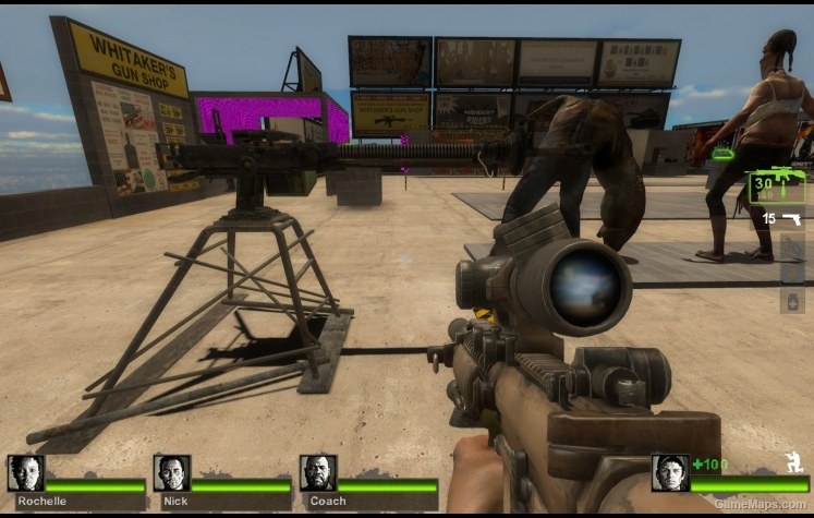 Metro 2033 DShK Heavy Machine Gun (50 Cal) (Left 4 Dead 2) - GameMaps