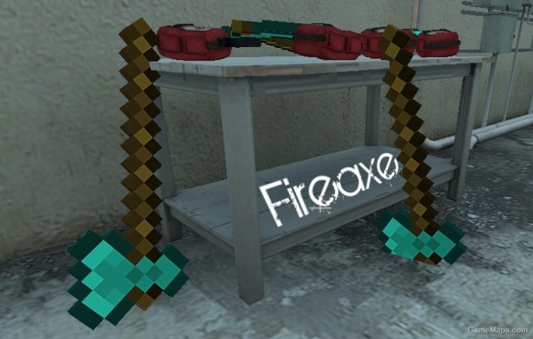 Minecraft Melee Weapons (Left 4 Dead 2) - GameMaps