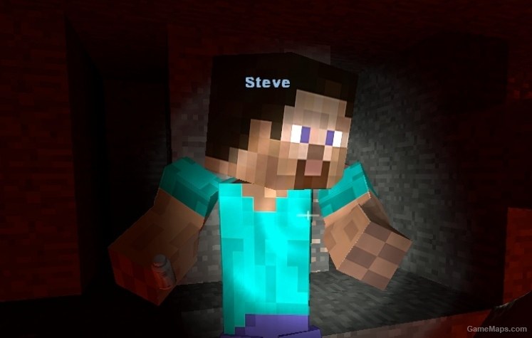 Minecraft Steve (Coach) (Left 4 Dead 2) - GameMaps