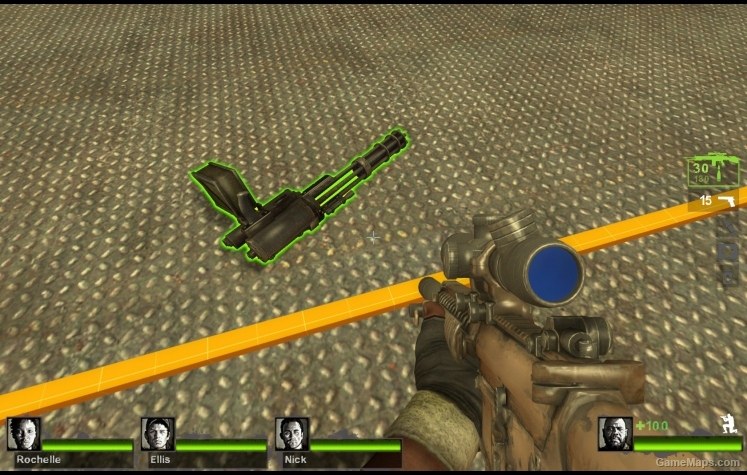 Minigun M60 WIP (Left 4 Dead 2) - GameMaps