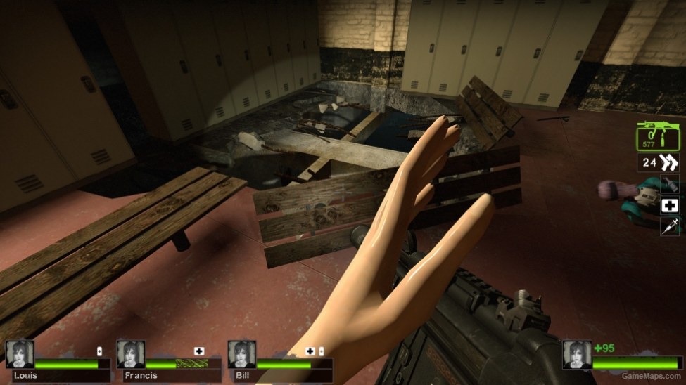 MW3 MP5A2 (Suppressed SMG) (Left 4 Dead 2) - GameMaps