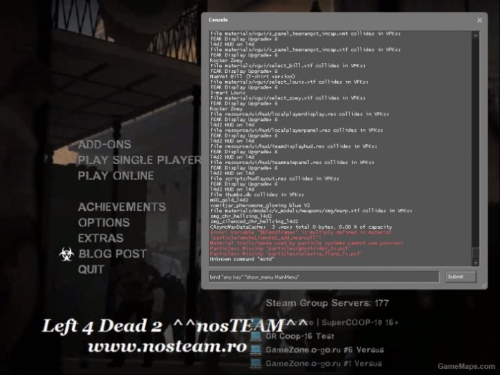 Menus Mods - Left 4 Dead 2 - GameMaps