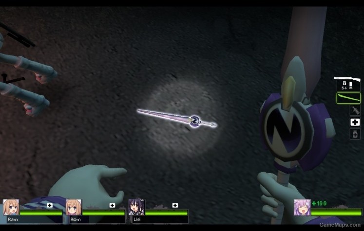 Nepgear Sword (Hyperdimension Neptunia) (Left 4 Dead 2) - GameMaps