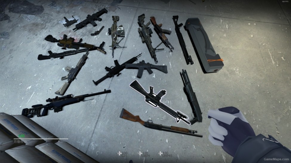 New gun MOD V5 （第五版枪械MOD） (Left 4 Dead 2) - GameMaps