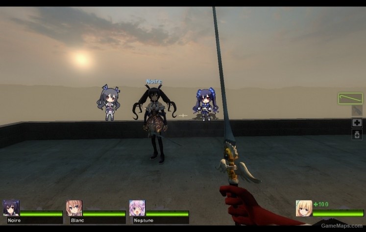 Noire Sword (Hyperdimension Neptunia) (Left 4 Dead 2) - GameMaps