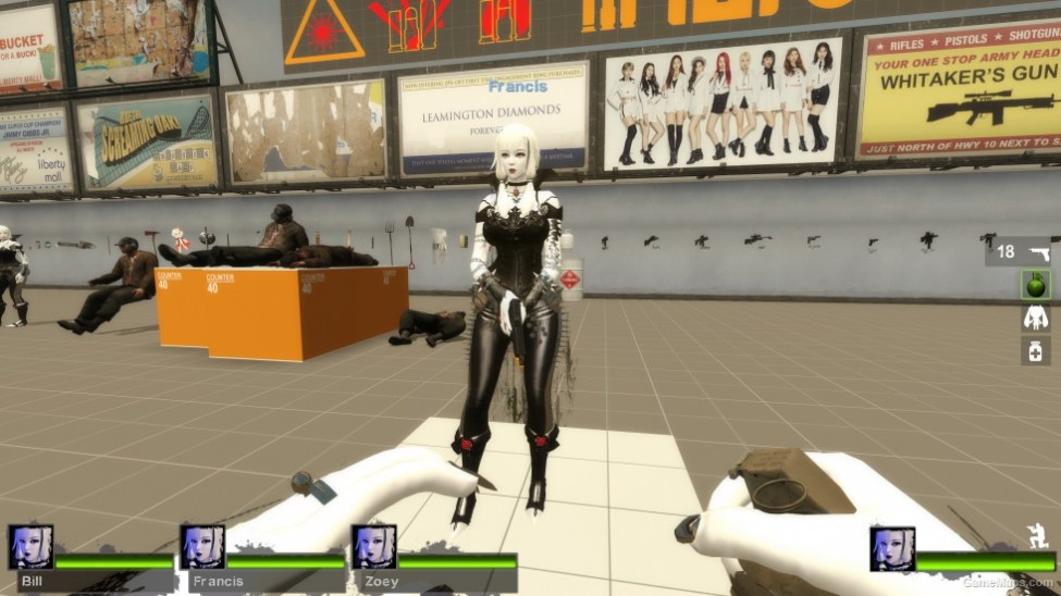 Only Arisha Royal Vampire Zoey (request) (Left 4 Dead 2) - GameMaps