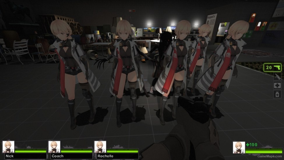 Only GF2 Exilium OTs14 Groza Zoey (request) (Left 4 Dead 2) - GameMaps