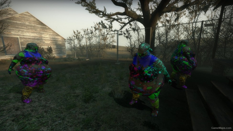 Paint Splatter Boomer & Boomette (Left 4 Dead 2) - GameMaps