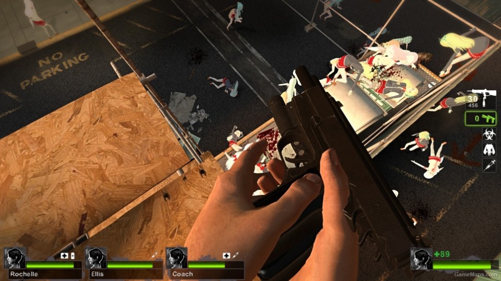 RE2 Remake Browning Hi-Power (9mm Pistols) v5 (Dual pistols) (Left 4 ...