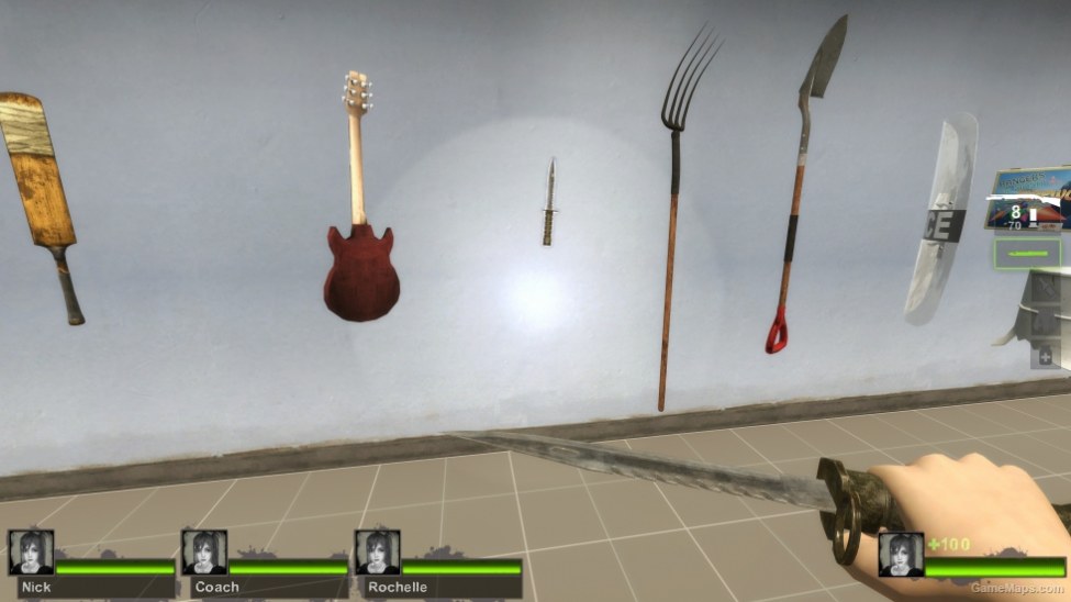 RE2 Remake Combat Knife (CSS Knife) (request) (Left 4 Dead 2) - GameMaps