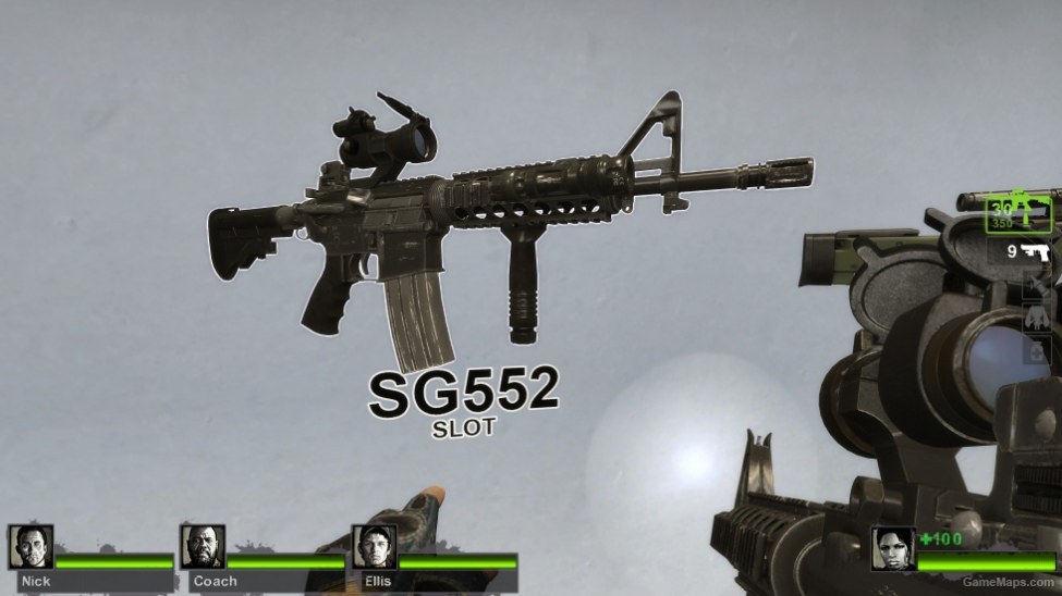 RE3 Remake Colt Model 933 with Aimpoint & Ergo Grip (sg552) (request ...