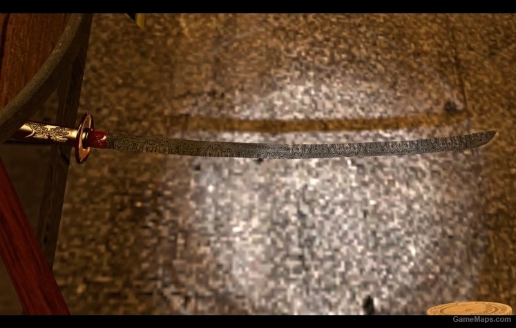 Red damast sword fixed with blood splatters now (Left 4 Dead 2) - GameMaps