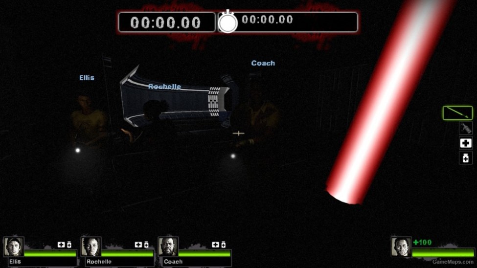 Red Lightsaber [Baseball Bat] (Star Wars) (Left 4 Dead 2) - GameMaps