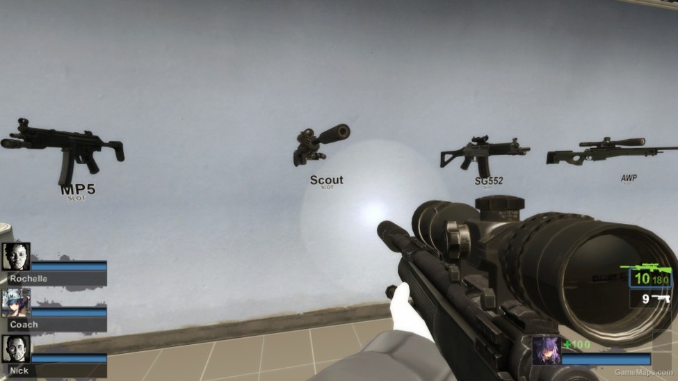 Remington 700 SPS Suppressed (CSS Scout) v5 (request) (Left 4 Dead 2) - GameMaps