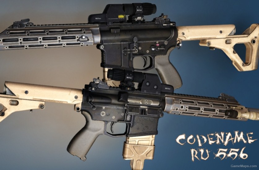 RU-556 Assault Rifle (Left 4 Dead 2) - GameMaps