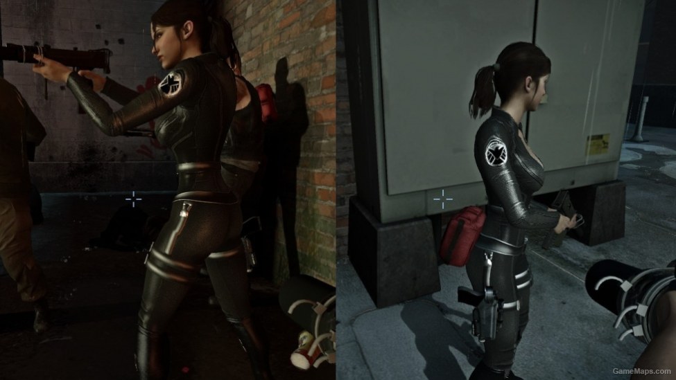 Secret Agent Zoey and Rochelle (fixed Rochelle) (Left 4 Dead 2) - GameMaps