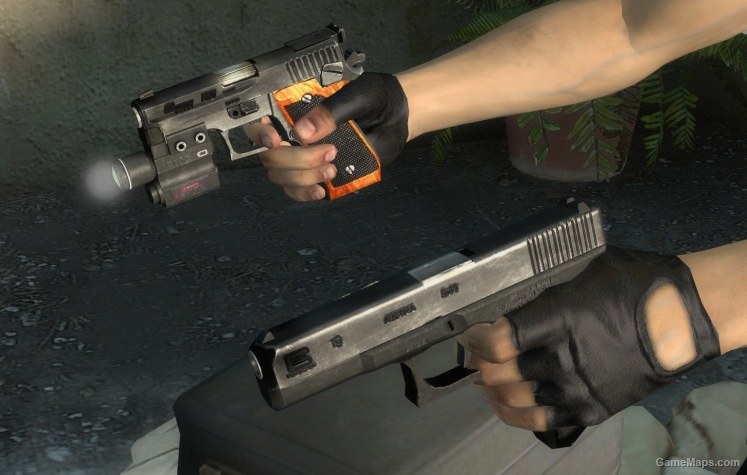 SigSauer P220-Glock19 Pistols (Left 4 Dead 2) - GameMaps