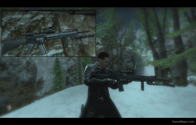 SR-25 (Military Sniper) (Left 4 Dead 2) - GameMaps