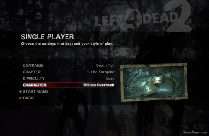 Menus Mods - Left 4 Dead 2 - GameMaps