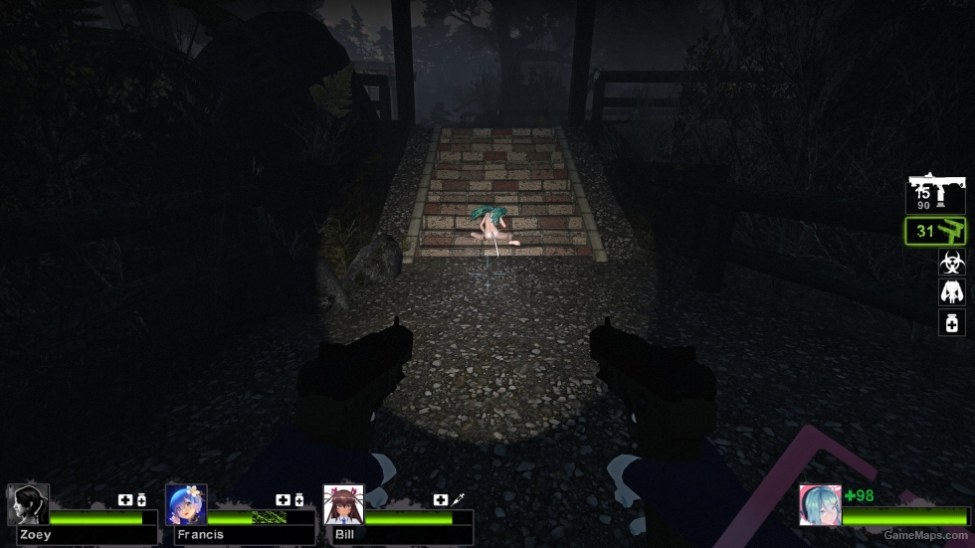 TDA Kitty Miku v6 Witch (sound fix ver) Japanese (Left 4 Dead 2) - GameMaps