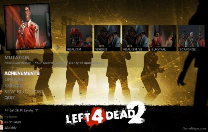 Menus Mods - Left 4 Dead 2 - GameMaps