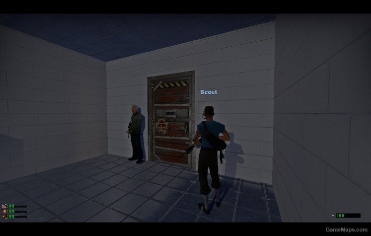 The Blue Scout - Improved (Ellis) (Left 4 Dead 2) - GameMaps