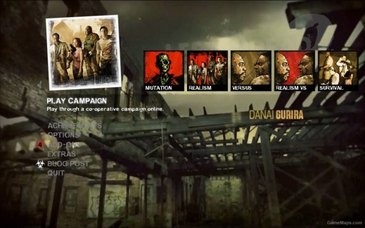 Menus Mods - Left 4 Dead 2 - GameMaps