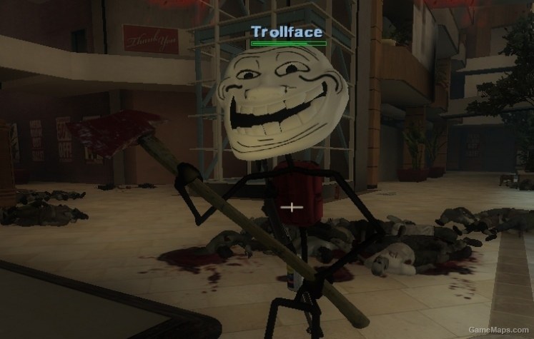 TrollFace (Left 4 Dead 2) - GameMaps