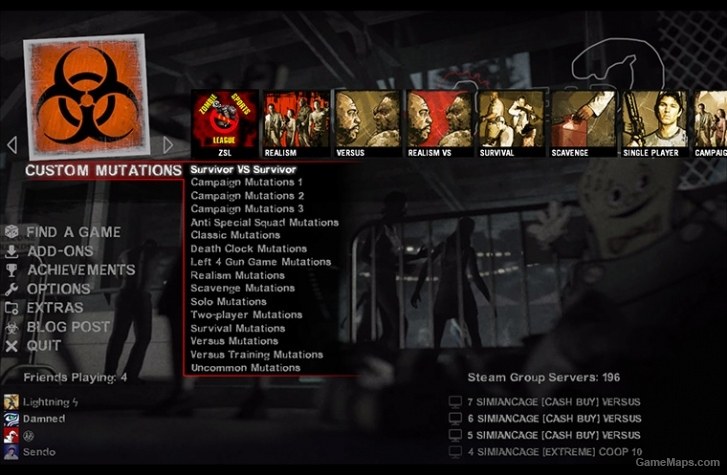 Mutations Mods - Left 4 Dead 2 - GameMaps