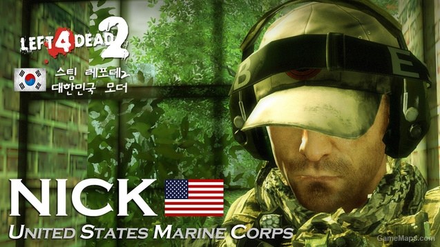 USMC NICK (Left 4 Dead 2) - GameMaps